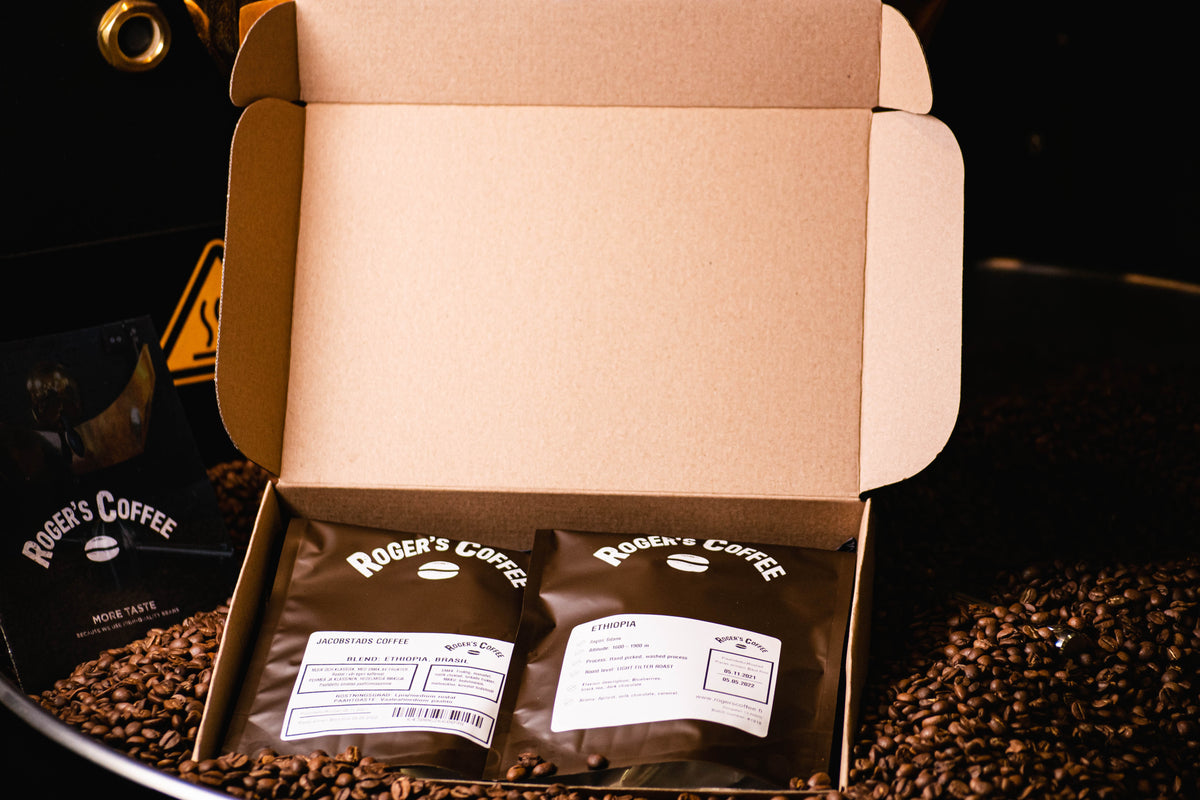 4x100g coffee samples box: Espresso – Rogers Coffee